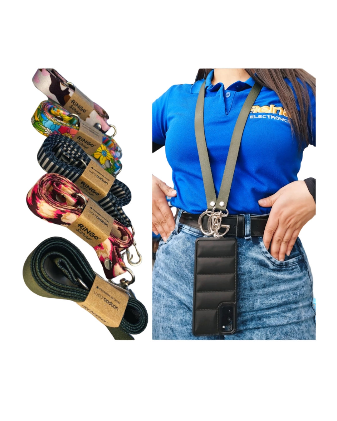 RINGO STRAP LARGO DE 2CM – Reina Electronica