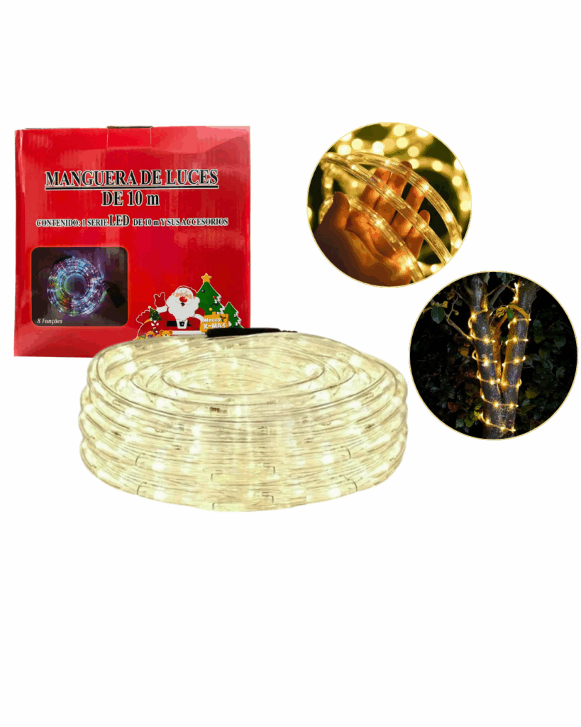 MANGUERA DE LUCES LED BLANCAS OSR – Reina Electronica